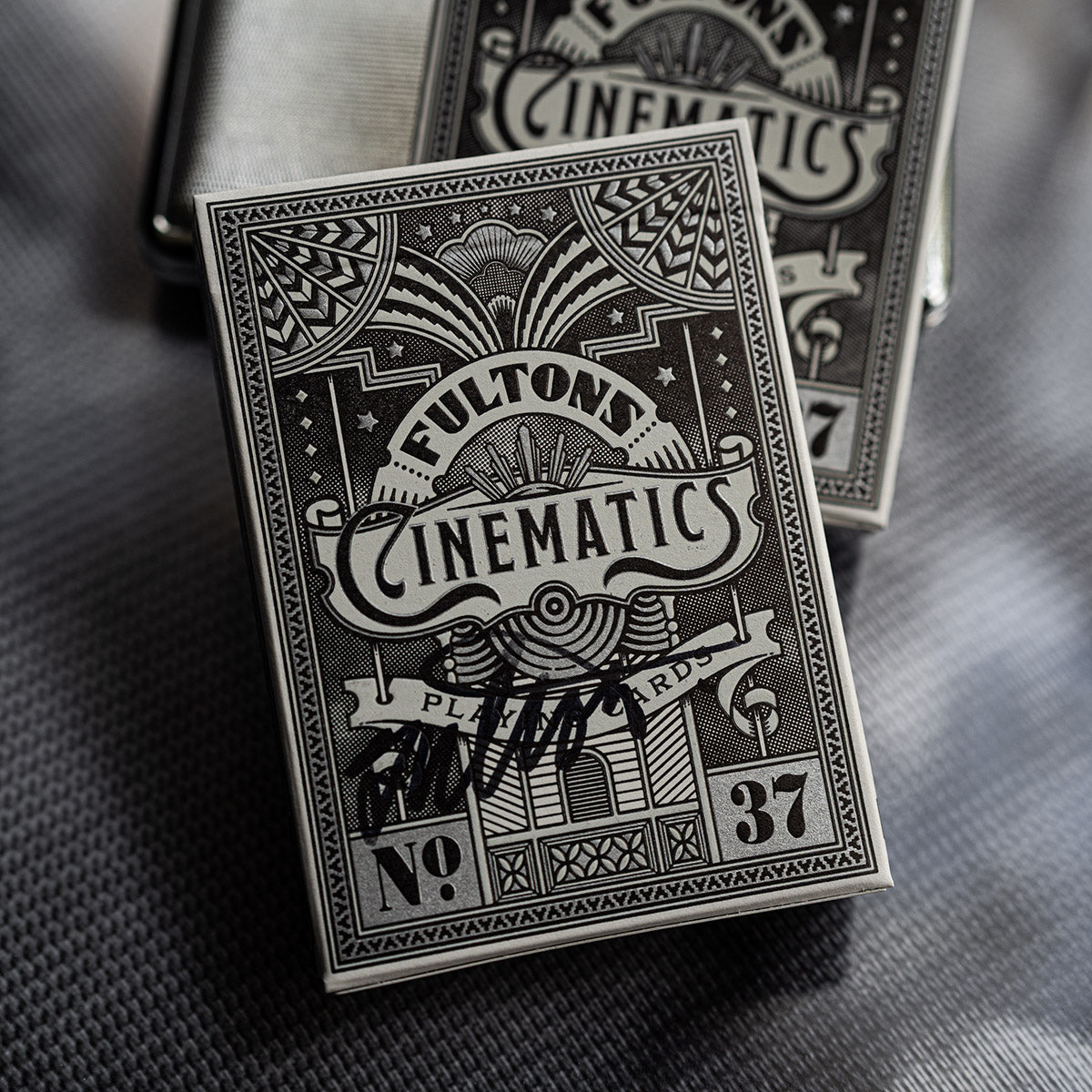 SIGNED AP FULTON'S CINEMATICS SILVER SCREEN EDITION – Fulton's Playing Cards