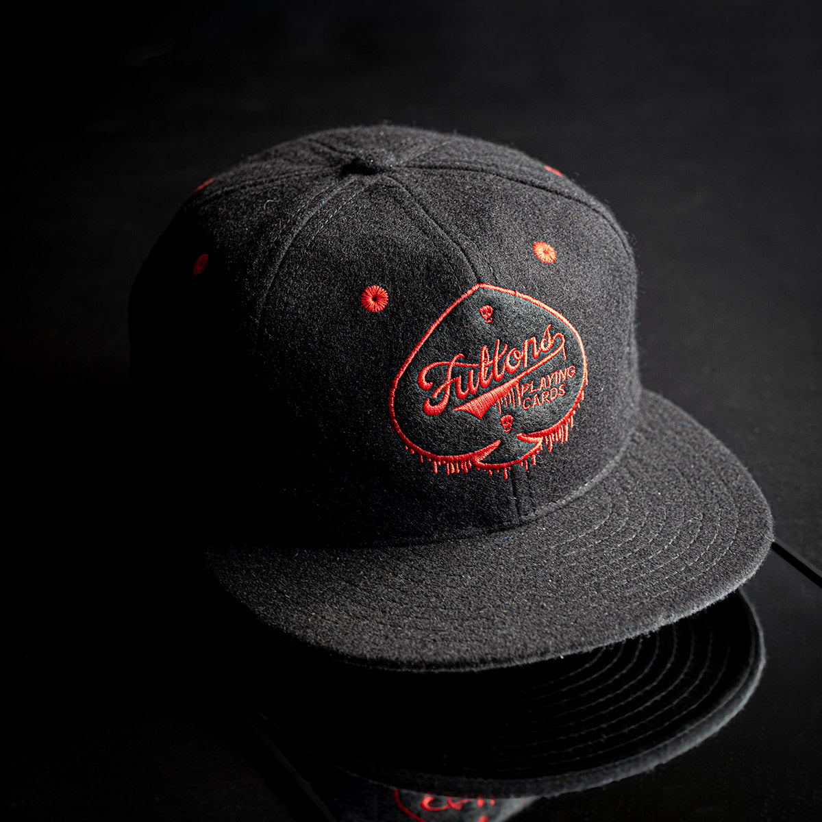 NIGHTMARE ON FULTON STREET LOGO HAT MADE IN USA – Fulton's Playing Cards