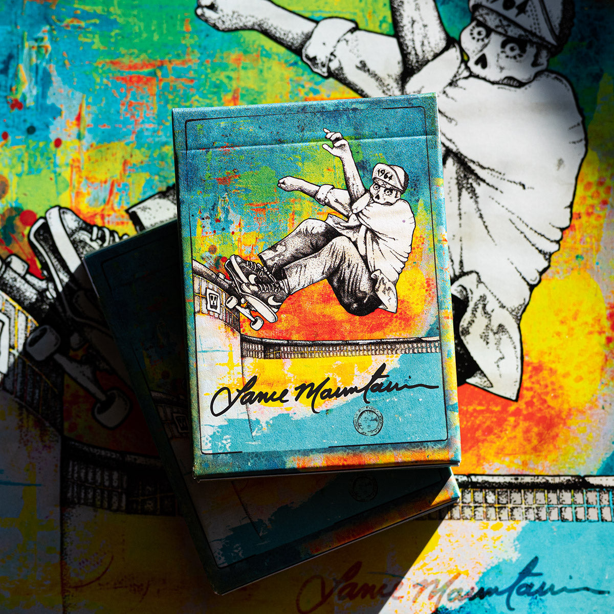 LANCE MOUNTAIN LIMITED EDITION SIGNED SKELETONS – Fulton's Playing Cards