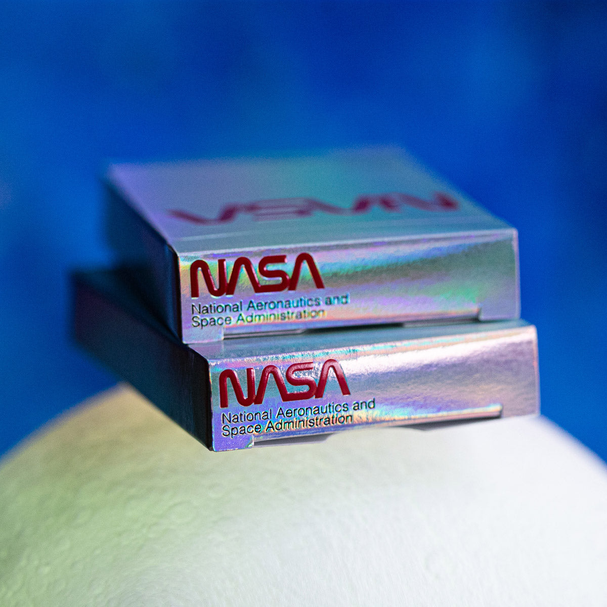 NASA WORM PLAYING CARDS LIMITED HOLOGRAPHIC TUCK BOX – Fulton's Playing ...